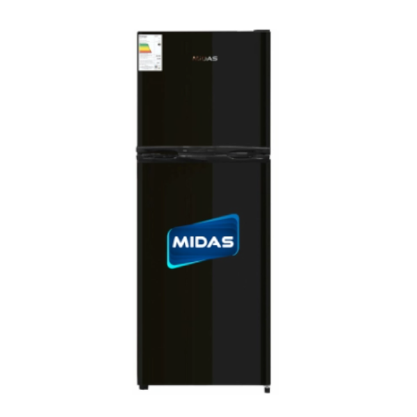 Heladera Midas MD-RHB400 400 Lts 2P F.H Negro