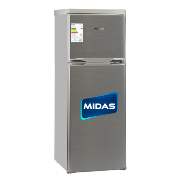 Heladeras Midas MD-RHX350 350 Lts 2P F.H Inox