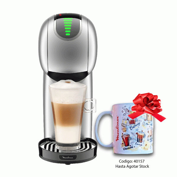 Cafetera Moulinex Dolce Gusto Genio S Touch Silver