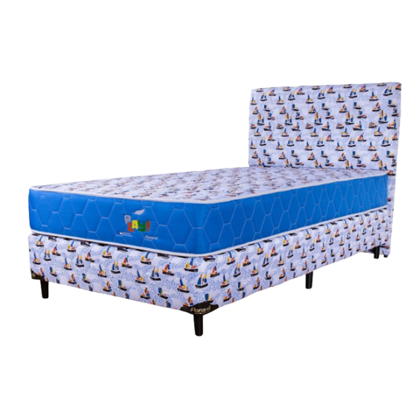 Sommier Parana Play B+c+cab 1.00x1.90 Azul