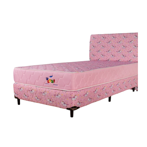 Sommier Parana Play B+c+cab 1.00x1.90 Rosa
